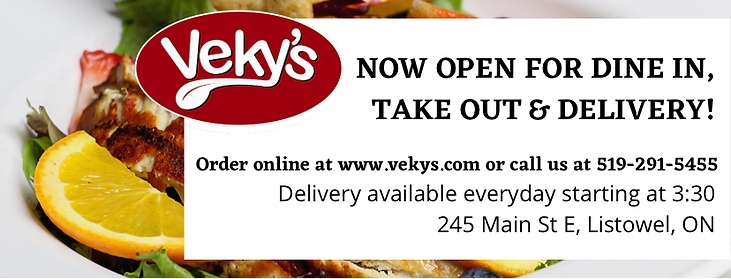 Veky's International Cuisine in Listowel ON, Listowel restaurants
