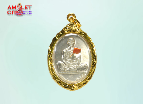 Luang Phor Koon with Monk Robe @ Wat Ban Rai