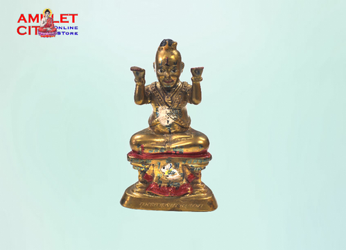 Kuman Thong Gold Statue @ LP Yeam