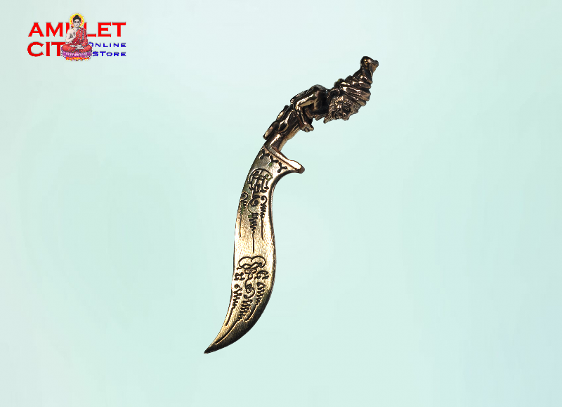 Mitmor Lersi Yant Magic Knife @ Luang Phor Kloy