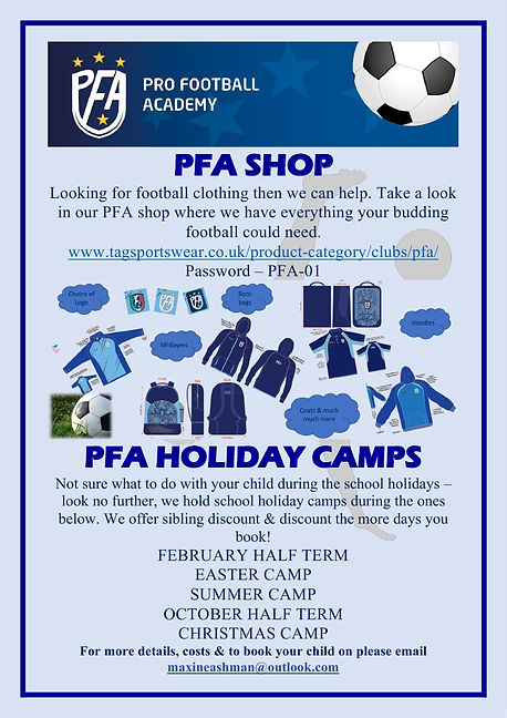 PROGRAMME | Pro Football Academy