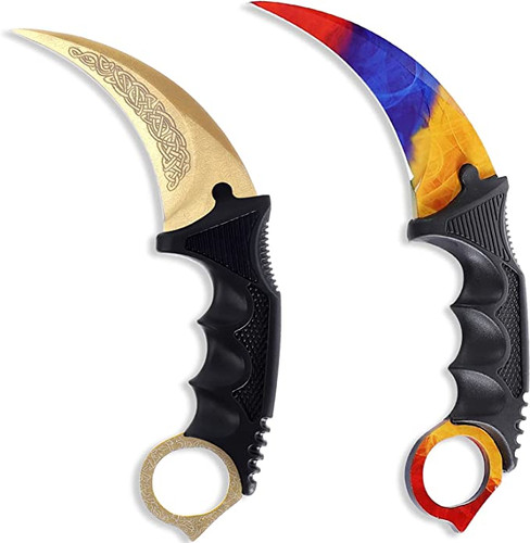 Milaloko Karambit (Gold&Gradient Color) | Genesis Knives