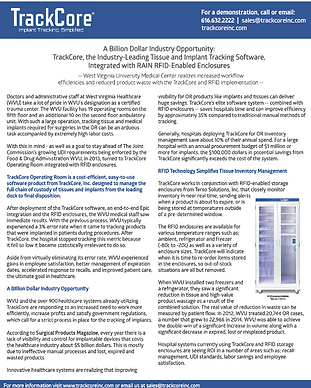 TrackCore, Inc. | Implant Tracking Software | Grand Rapids, MI