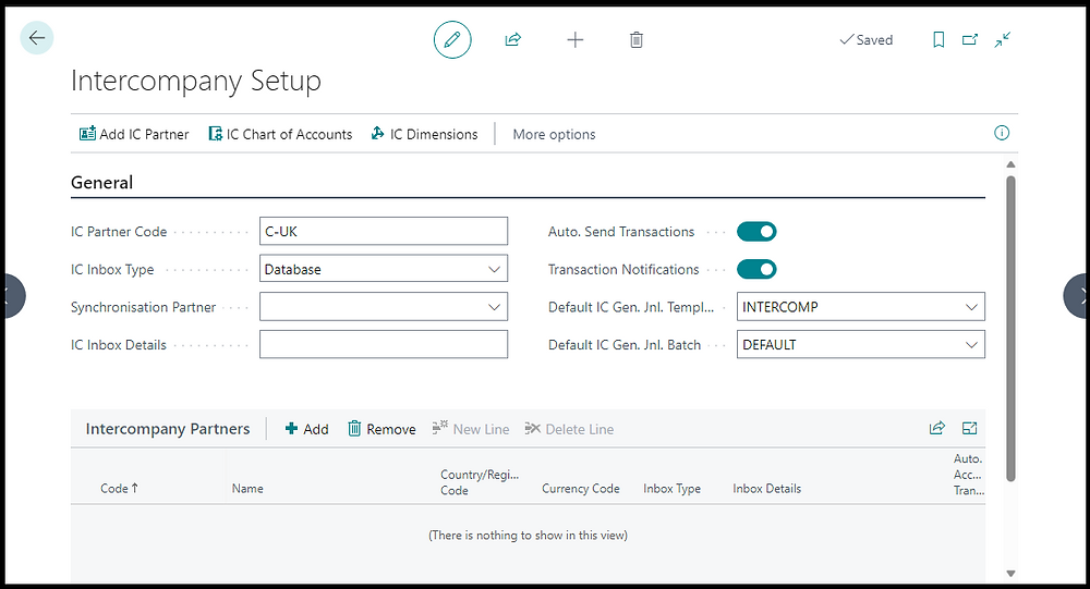Intercompany Transactions