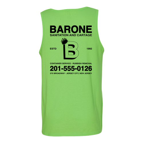 Barone Sanitation Tank Top | omwearta
