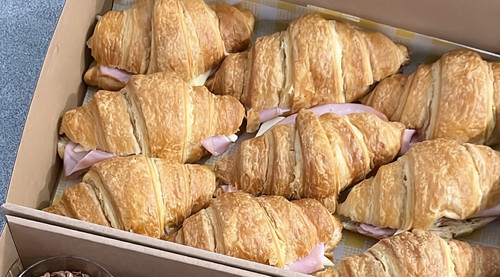 Ham & Cheese Croissants Box | Food Boxes