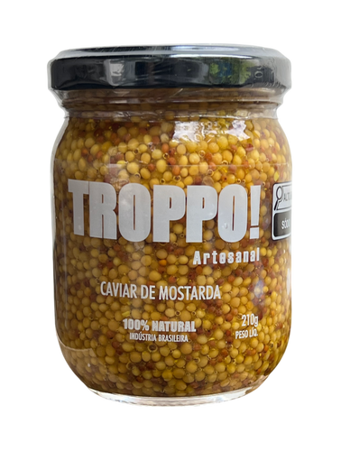 Caviar de Mostarda - 210g | TROPPO! Artesanal