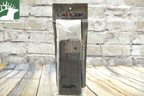 LANCER MAGAZINE AR10 7.62/308 25 ROUND CAPACITY TRANSLUCENT SMOKE ...