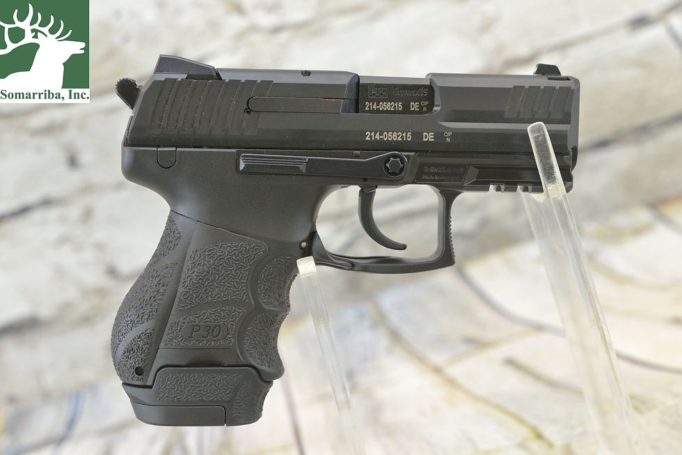 HECKLER & KOCH 81000823 P30SK, SUBCOMPACT, 9mm, (V3) DA/SA, REAR ...