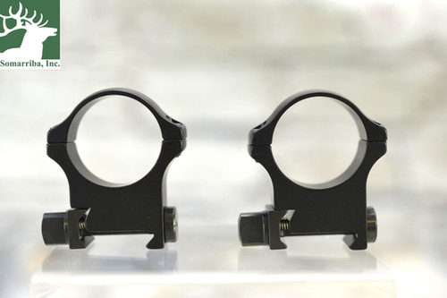 RECKNAGEL ERA 57030-1401 PICATINNY TACTICAL SCOPE RINGS WITH TRIANGULAR ...