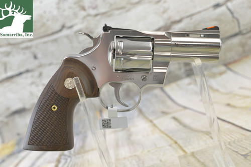 COLT REVOLVER PYTHON-SP3WTS .357 MAG 3" BBL STAINLESS (6)RND CAPACITY ...