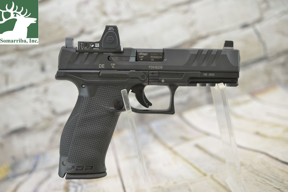 Somarriba Package: Walther PDP + Trijicon RMR + Co-Witness Bright ...