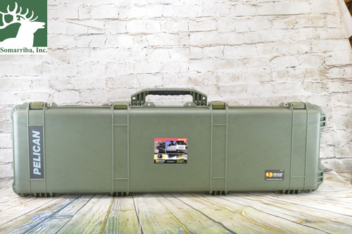 Pelican Rifle Case, 1750, Protector Long Case, Olive Drab Green, 50.38 ...