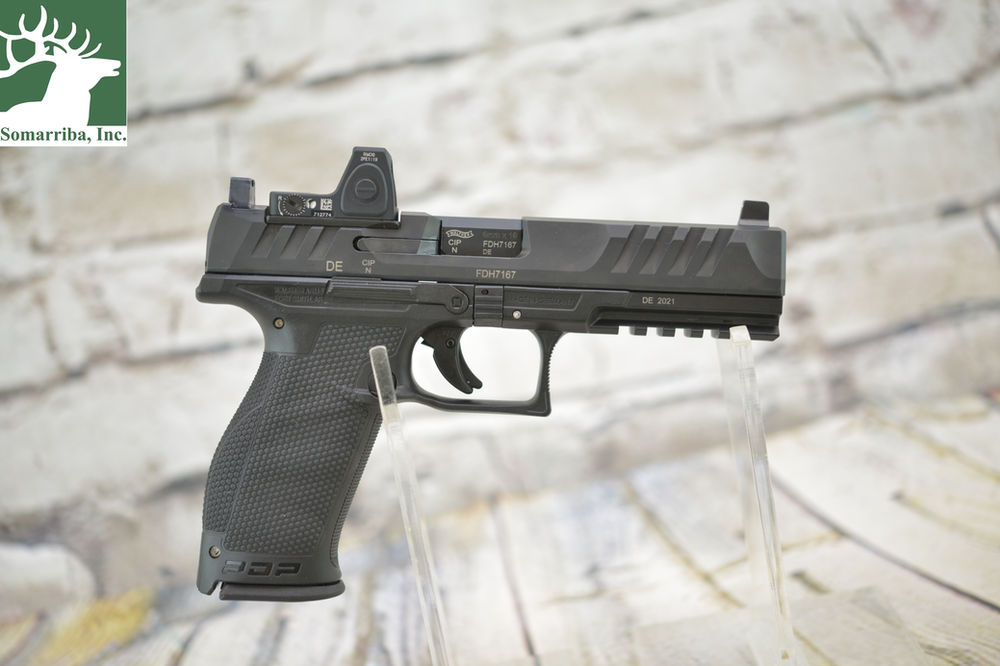 Somarriba Package: Walther PDP 5" + Trijicon RMR + Co-Witness Bright ...