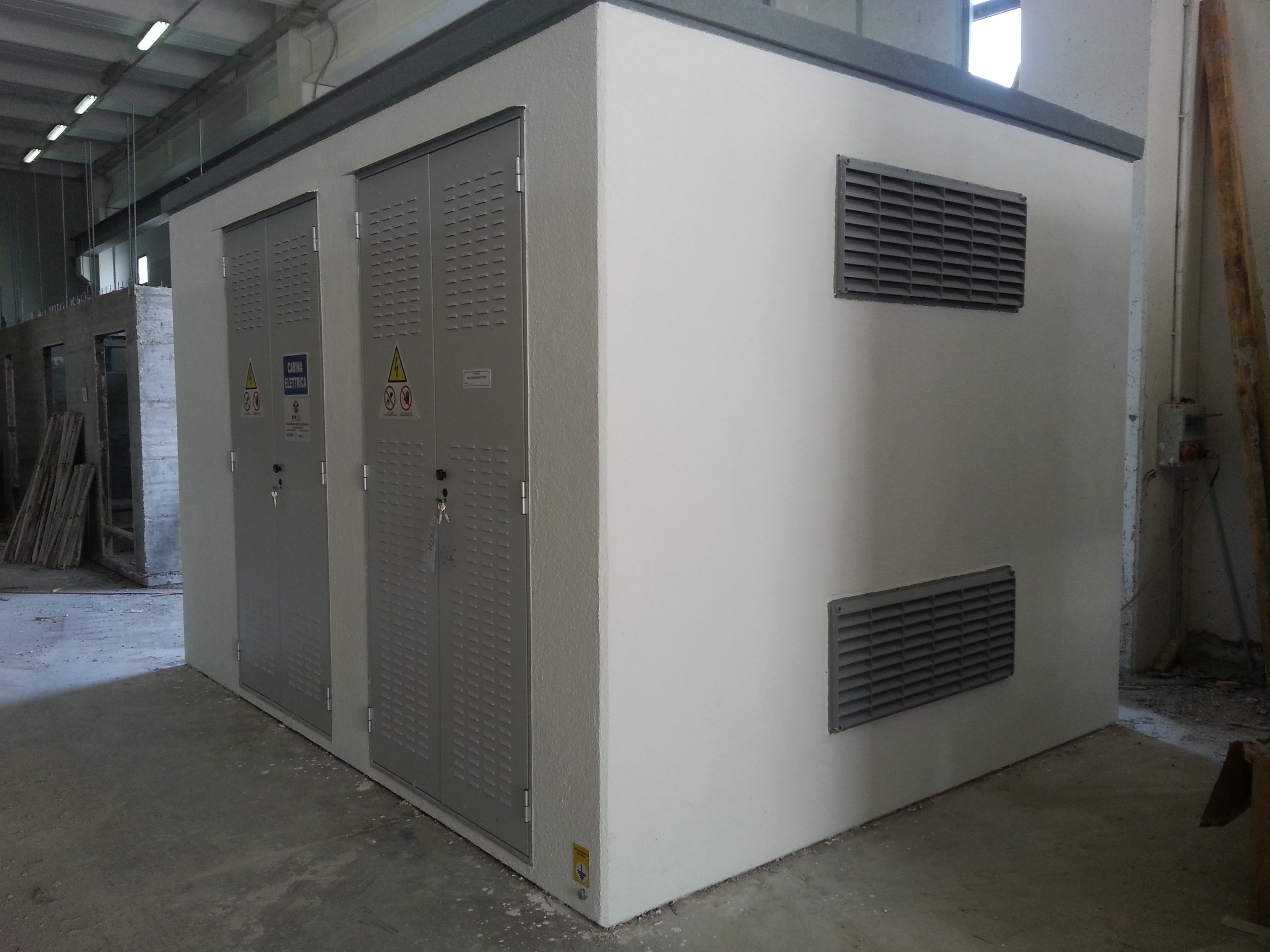 Cabina Elettrica Prefabbricata Utente MT/BT Trasformazione PRECABL