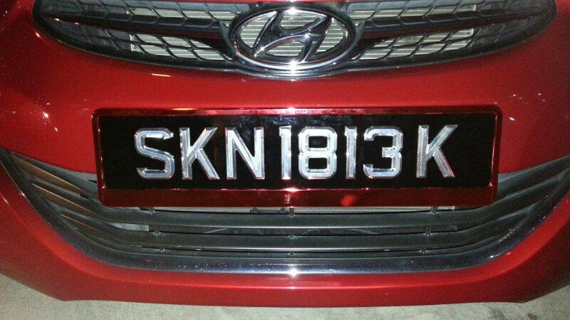 No 1. Car Licence Plate Maker in Singapore