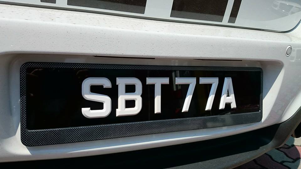 No 1. Car Licence Plate Maker in Singapore