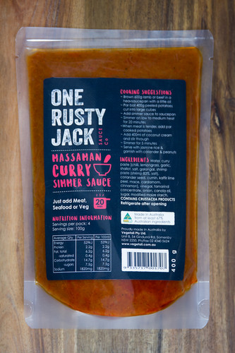 One Rusty Jack Massaman Curry Simmer Sauce | Grocer2u