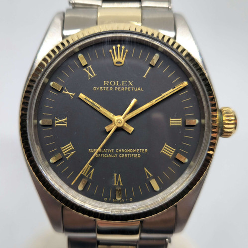 Rolex ref. 1005 Negro Romano | Relojes Exclusivos BA