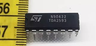 CIRCUITO TDA2593=TDA2591 SYNCHRO & HORIZONTAL DEFLECTION CONTROL | EleyEle del Sureste