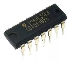 CIRCUITO CD4069UBE INVERSOR HEXAGONAL | EleyEle del Sureste