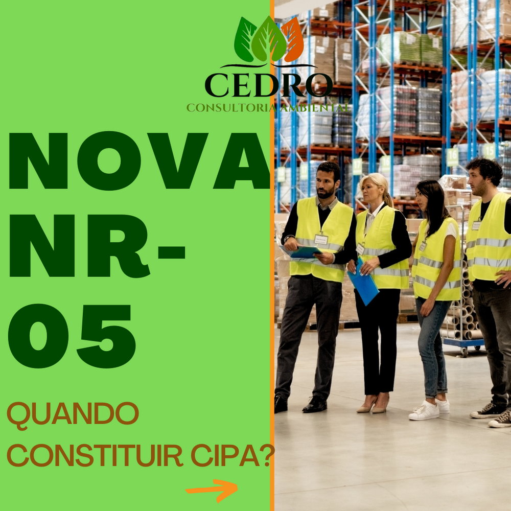 Nova NR - 05 Quando Constituir CIPA?