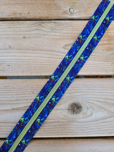 #5 Alien and stuffy tape with green teeth | Renmae Designs