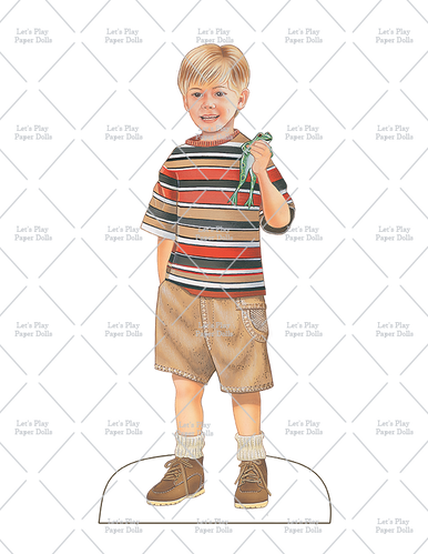 Purchase Eric paper doll | Let's Play Paper Dolls