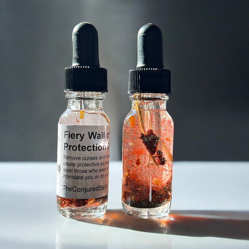 Fiery Wall of Protection Oil- Spiritual Protection, Removes Negative ...