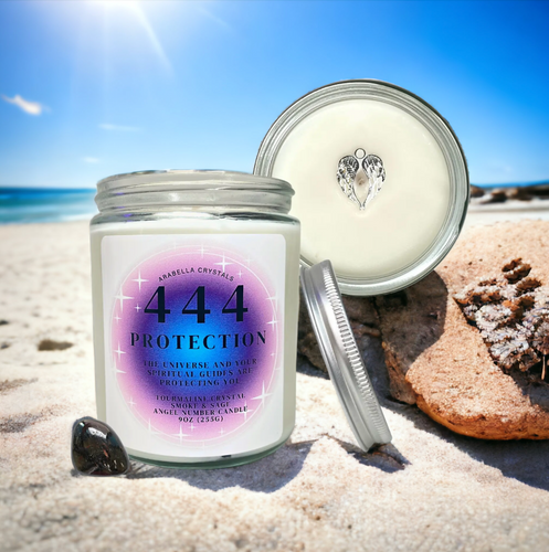 Angel Number 444 Candle - Protection | theconjuredsaint