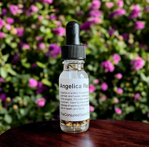 Angelica Root Anointing Oil - Strength of Angels, Good Luck, Protection ...