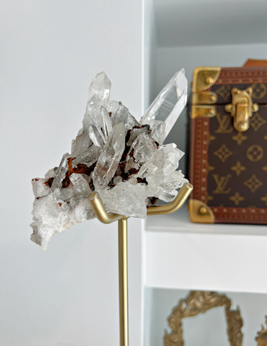 Clear Quartz Crystal Cluster from Colombia.- Ultimate "Anything-Stone ...