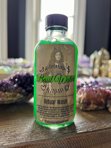 Basil Water - Ritual Wash - Attract Customers, Bring in Money ...
