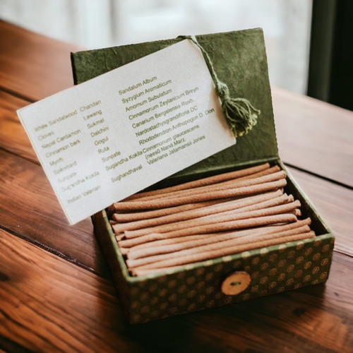 Tara Incense Sticks packed in Lokta Gift Box - Manufactured by the Nuns ...