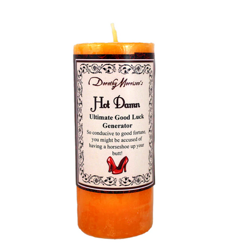 Hot Damn Candle - Ultimate Good Luck Generator | theconjuredsaint