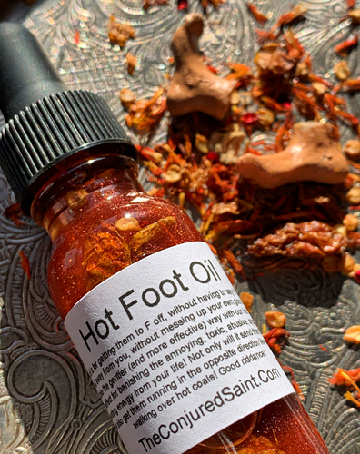 Hot Foot Oil | To Banish Abusers & Users, Annoying People