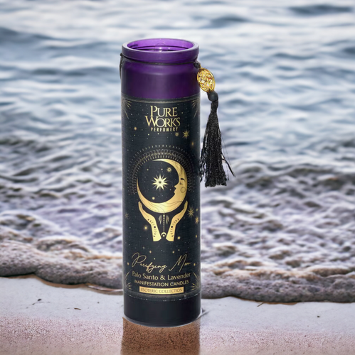 Purifying Moon- Manifestation Candle -Moon Rituals, Purification Rituals. | theconjuredsaint