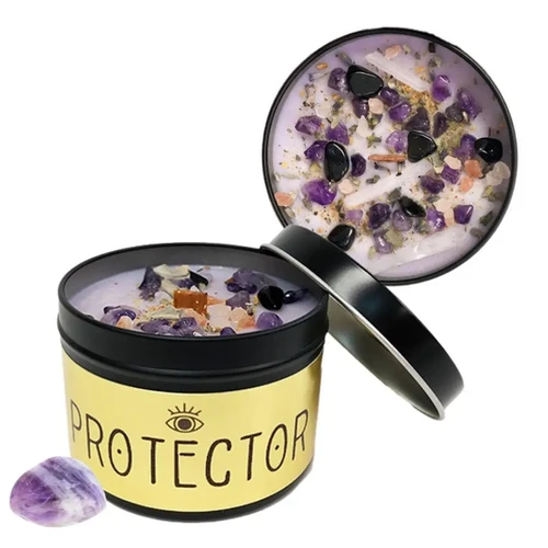 Protector Candle Tin- Protect Yourself and Your Sacred Space ...