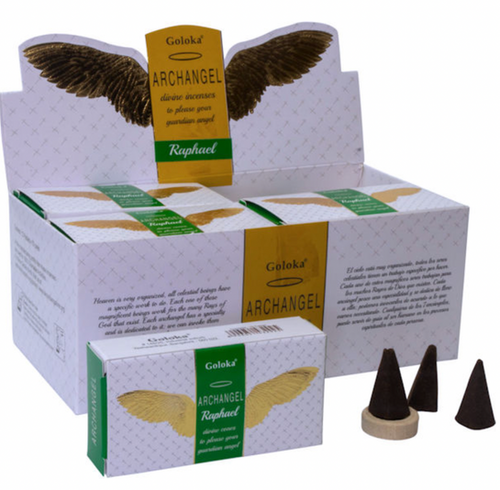 Archangel Raphael Incense Cones - Bringer of Gifts | theconjuredsaint