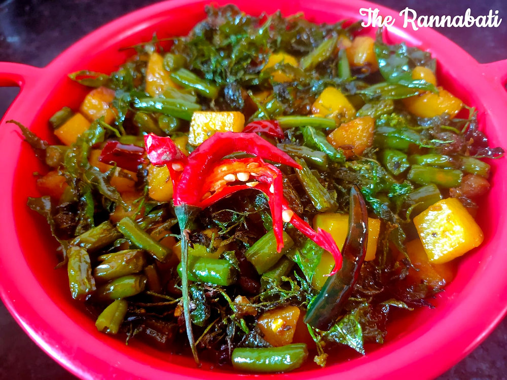 মুখরোচক - নিম - বিনস | neem-beans-fry | The Rannabati