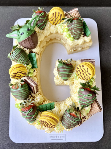 Letter Cake | Pretty Baked