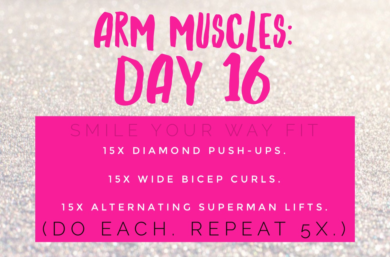 30-Day Arm Muscle Challenge