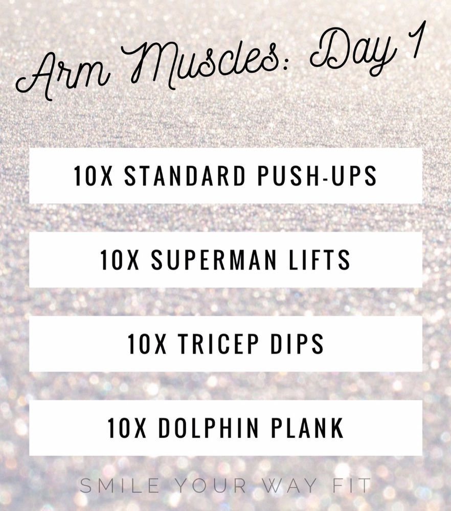 30-Day Arm Muscle Challenge