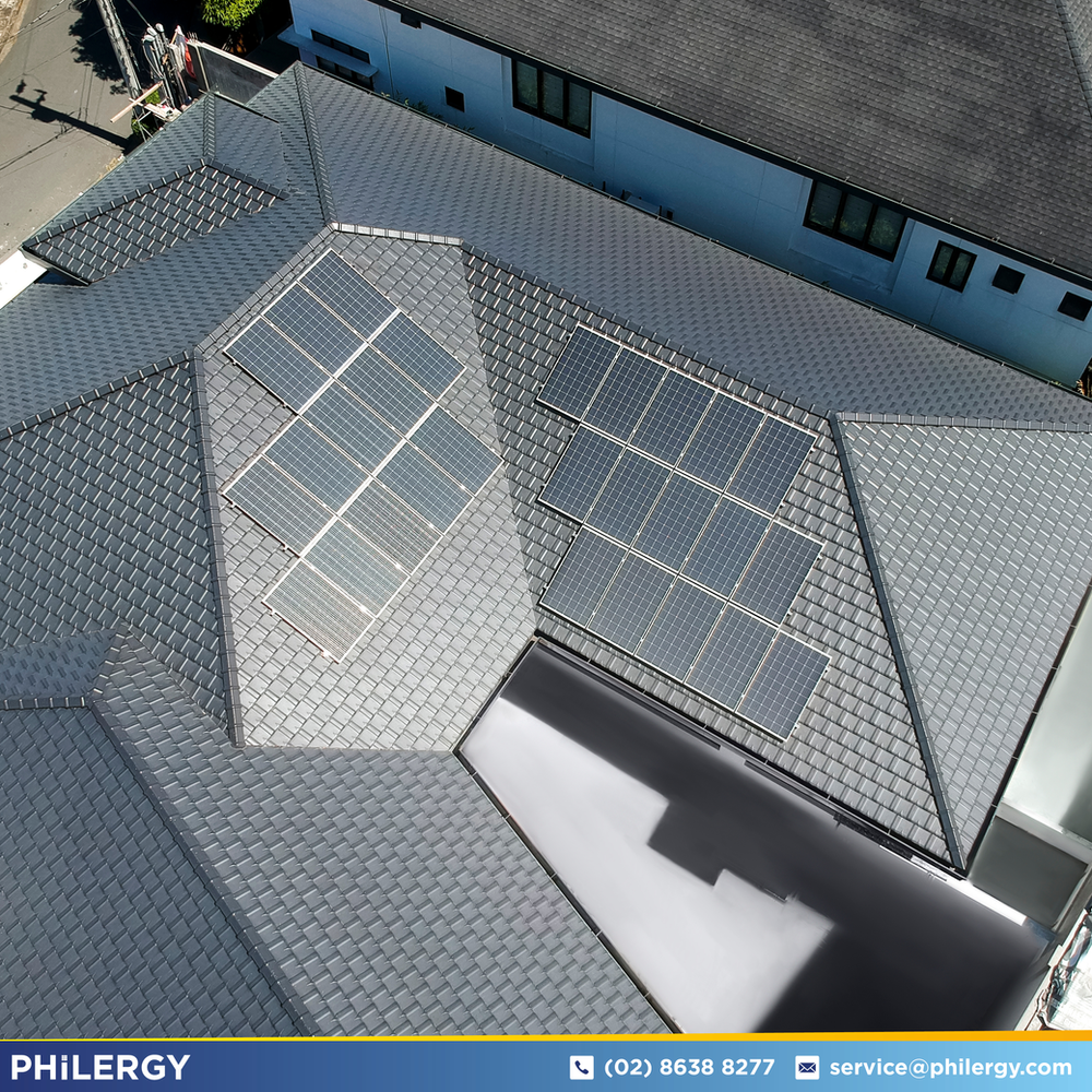 PHILERGY German Solar - 8.4 kWp grid-tied solar system for Quezon City