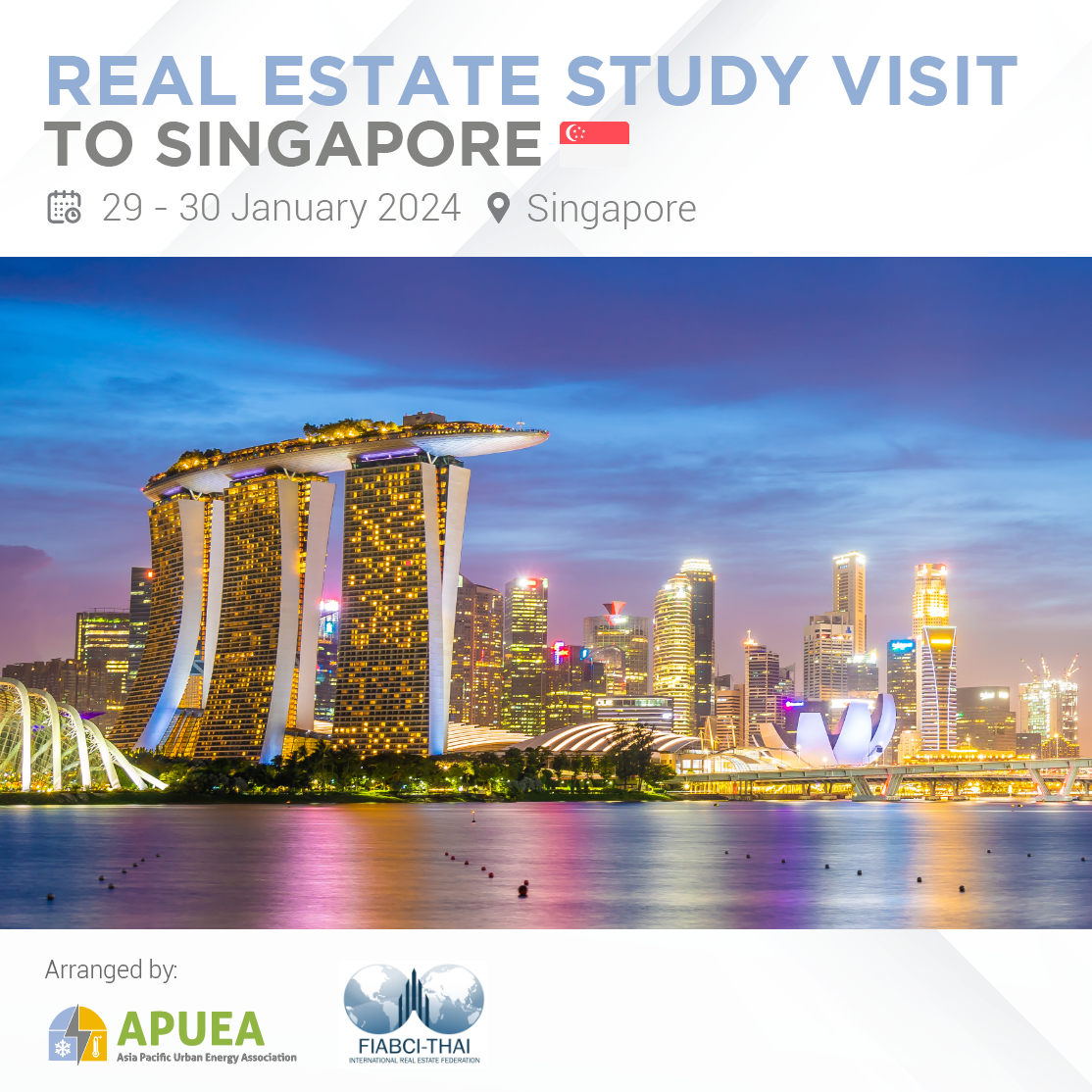 Real Estate Study Tour to Singapore | Apuea3