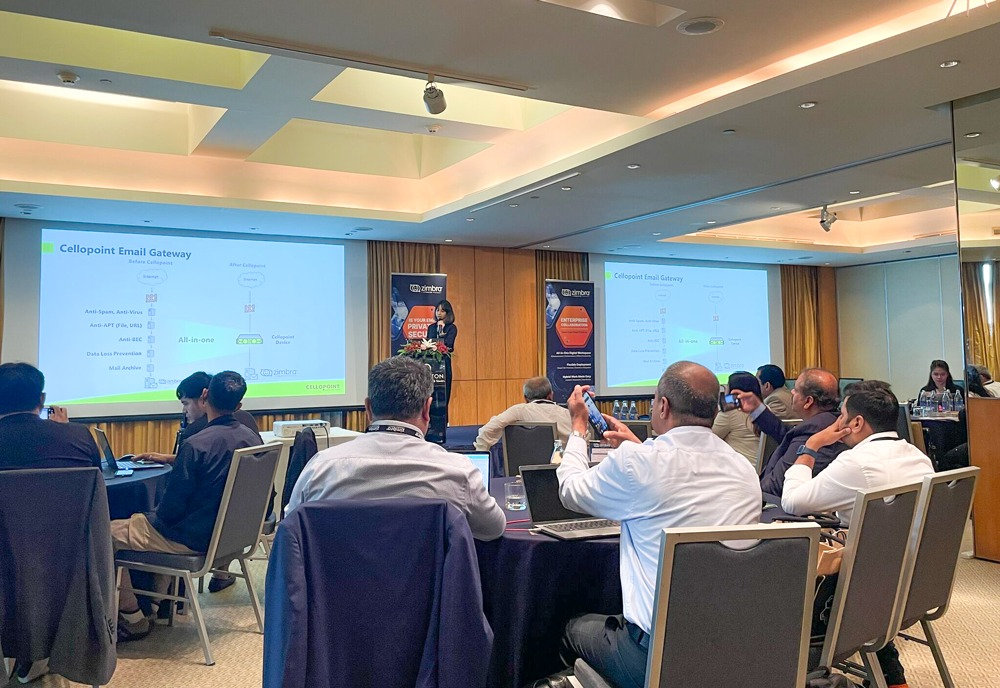 Cellopoint Attends Zimbra APAC PARTNER Summit in Bangkok