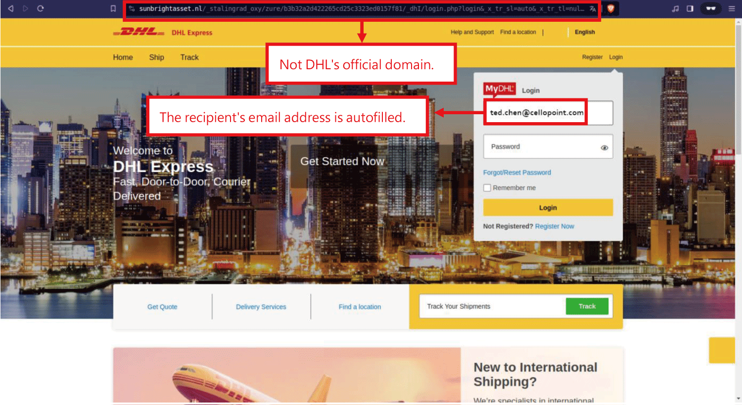 DHL Phishing Email Attack Strikes Again – Stay Alert to Avoid Scams!