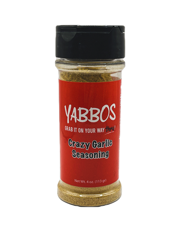 Crazy Garlic Seasoning | Yabbos