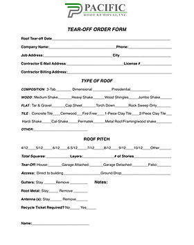 removal request form