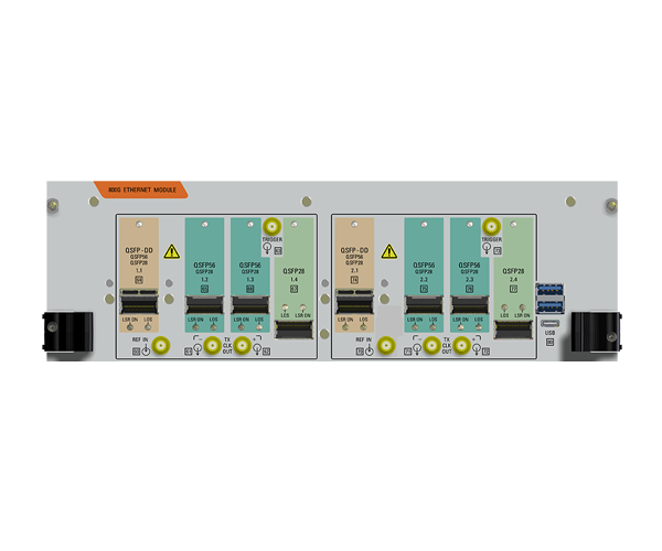 ONT 800G ETHERNET Module/400GE QSFP-DD Multi-Port Ethernet Testing